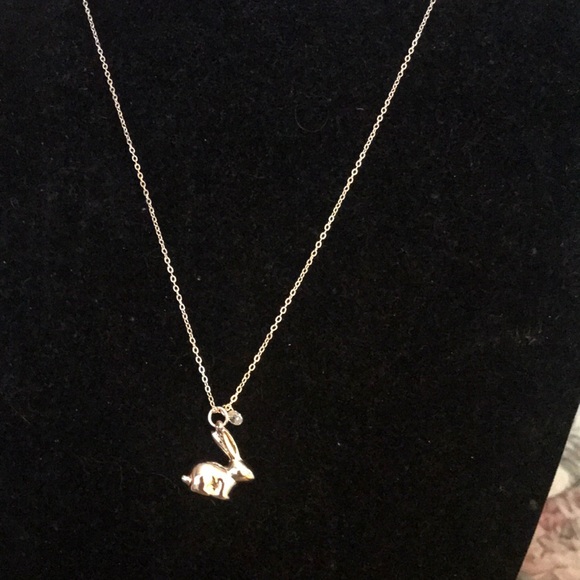 LC Lauren Conrad | Jewelry | Lc Lauren Conrad Gold Bunny Rabbit ...